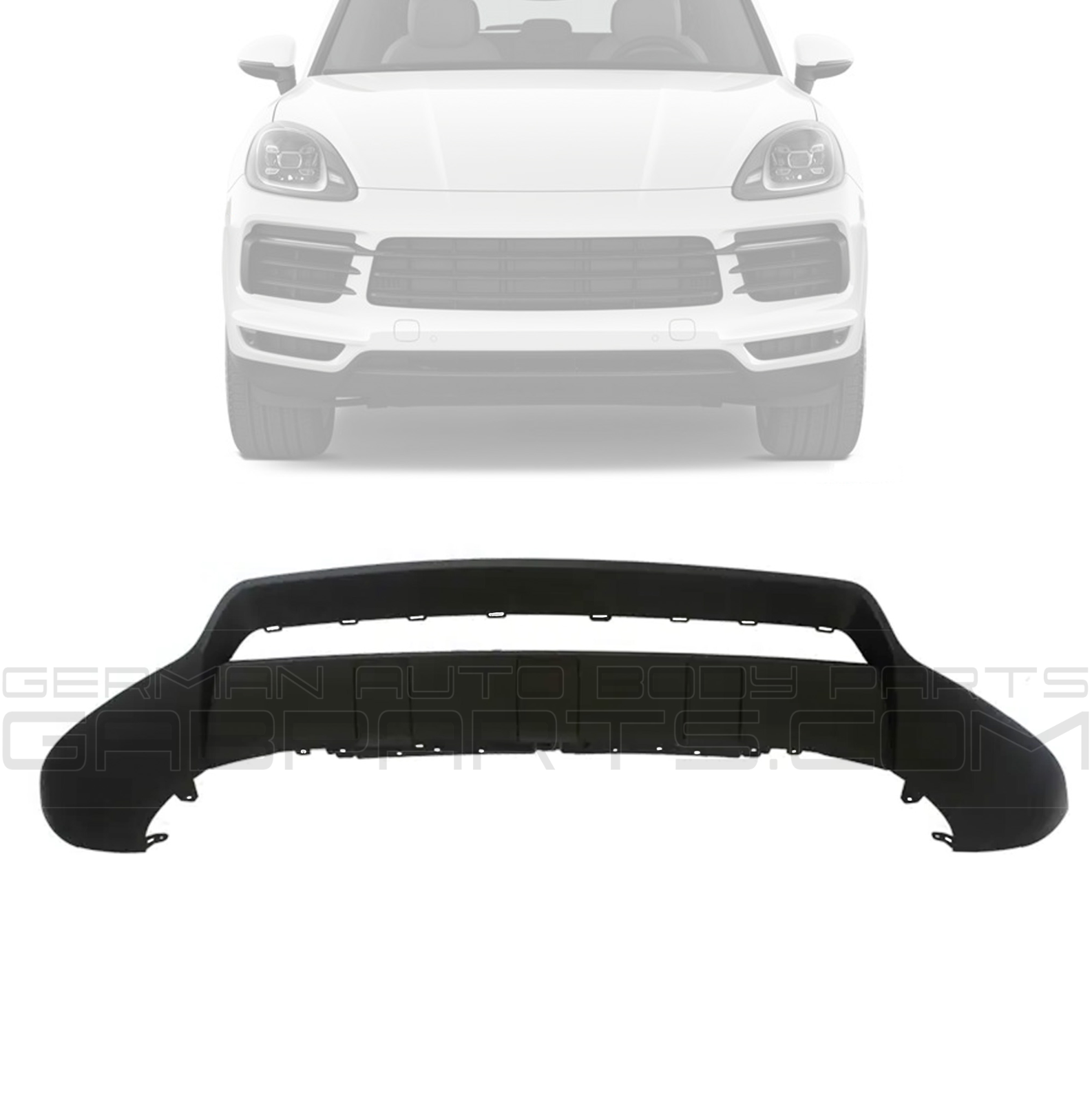 Porsche Cayenne 2019-2023 Front Bumper Spoiler Lower 9Y0807061AOK1 | eBay