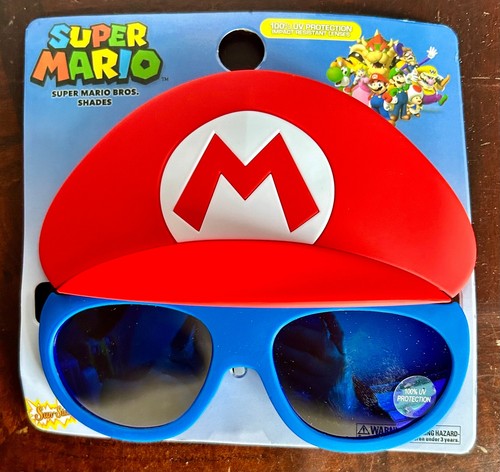 Nintendo Super Mario Blue Lens Kids Sunglasses 80156 | eBay