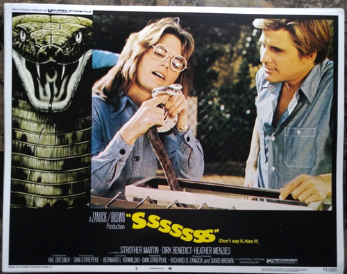 STROTHER MARTIN IN SSSSSSS SET OF 2 ORIGINAL LOBBY CARDS .1973. 11"X 14" | eBay