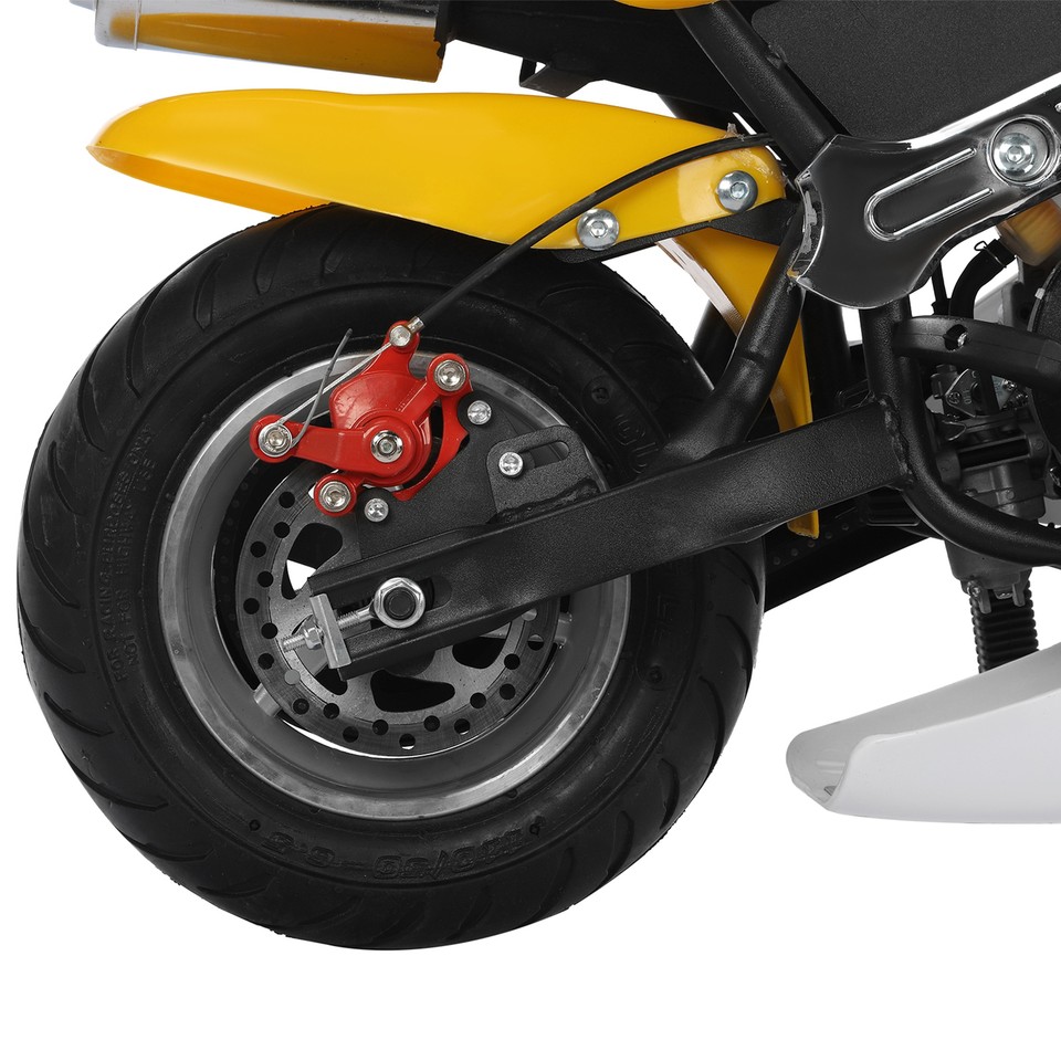 49CC Pocket Bike Gas Powered 2 Stroke Kids Mini Bike Off Road ...