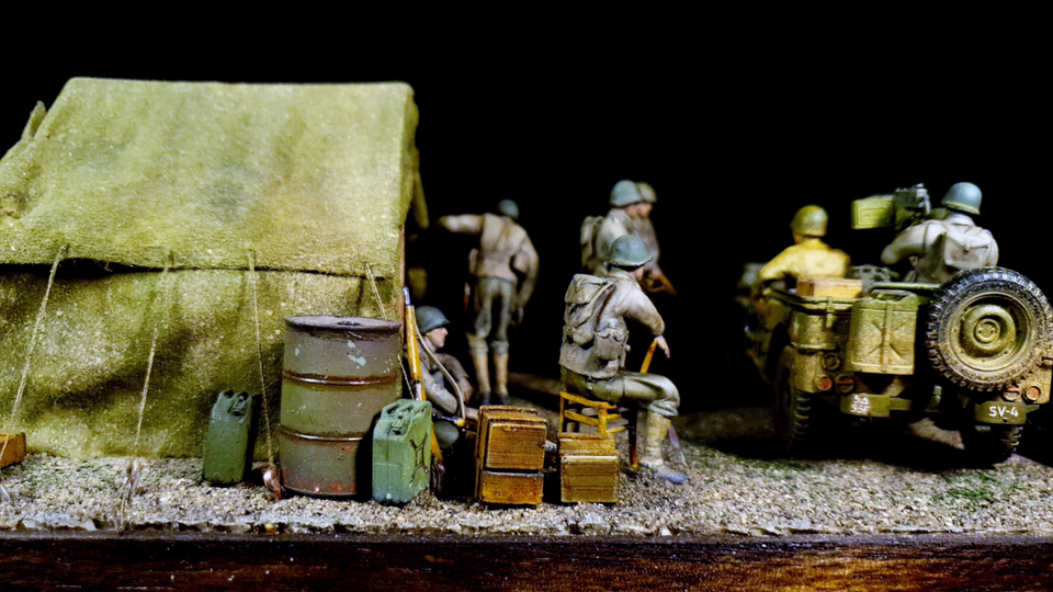 1/35 Scale WWII Command Post by Holomaxstudio - Handcrafted Detailed ...