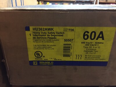 101 Amps & Over - Amp 600V Fusible Safety Disconnect Switch