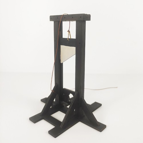 1/18 Wooden Guillotine Soldier Scene Accessories Model Props DIY ...