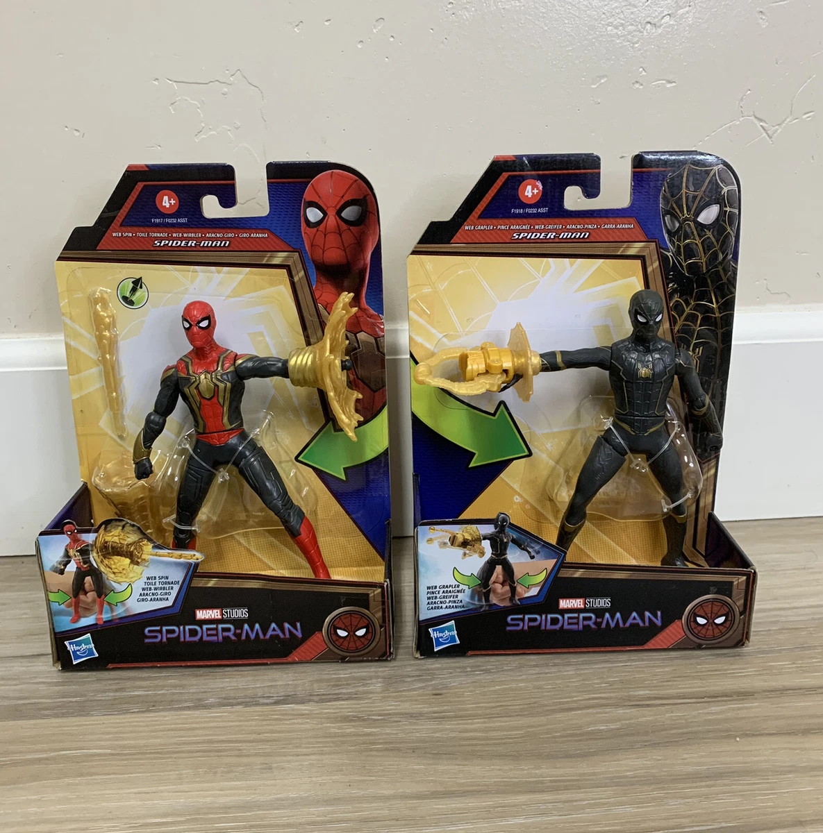 Marvel Spider-Man 6-Inch Deluxe Web Spin Spider-Man Movie-Inspired ...