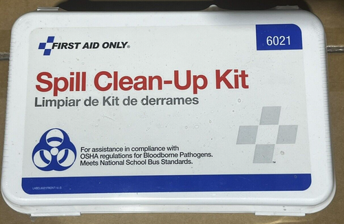 First Aid Only Bodily Fluid Spill Clean-Up Kit FRESH Exp 2022 ...