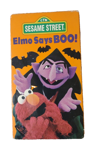 Elmo Says Boo! Vhs 74644935233 | eBay