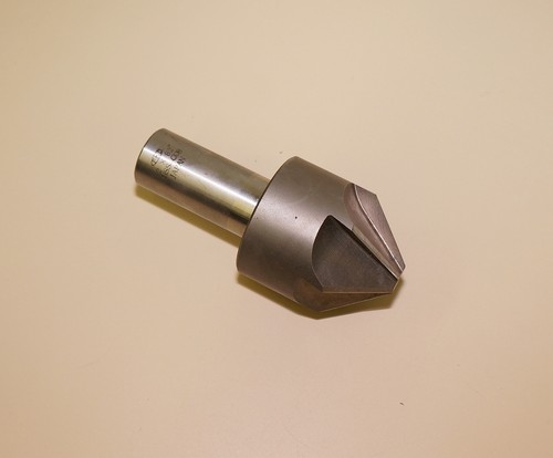 F.K.D. 2" DIA X 82 DEGREE 6 FLUTE 1" SHANK CHATTERLESS COUNTERSINK HSS ...