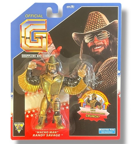 Special Edition WWF Macho Man Randy Savage Entrance Attire Hasbro Style ...