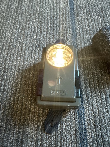 Vintage Swiss Army Military ELVES Signal Morse Code Flashlight Handheld ...