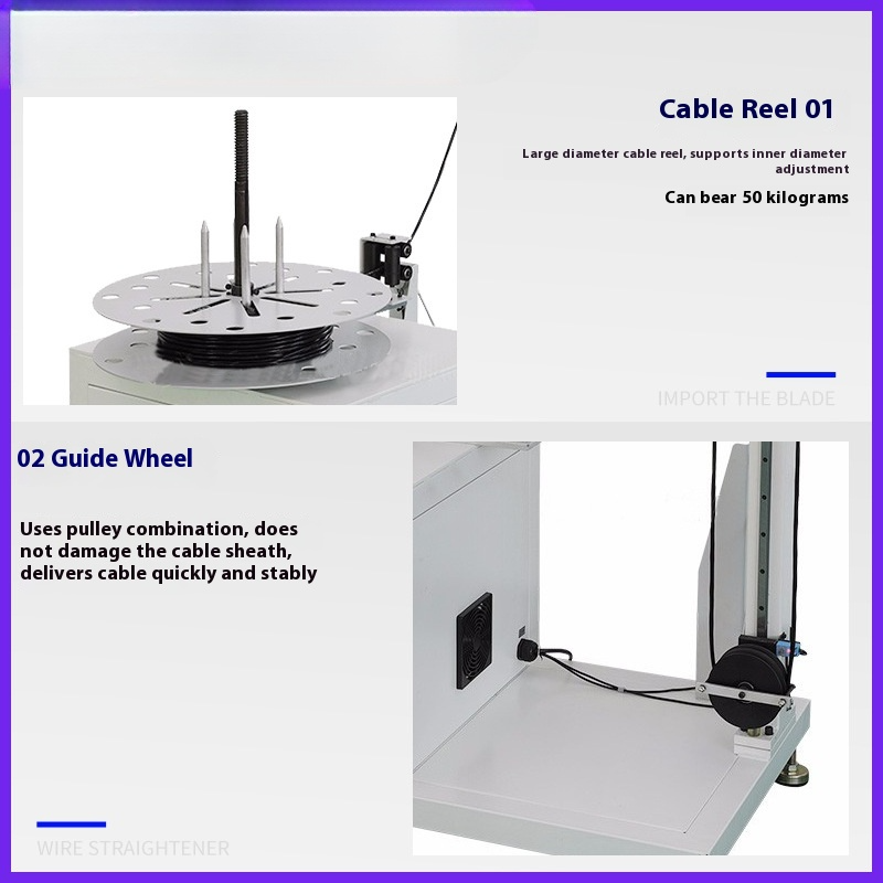 Automatic Wire Feeding Machine Cable Wire Feeder Spool Cable Feeder ...