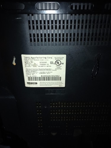 Sanyo 32" LCD TV DP32640 - Great Condition! | eBay