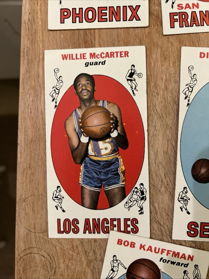 13 Vintage 1969 Topps Basketball Cards Lot | eBay