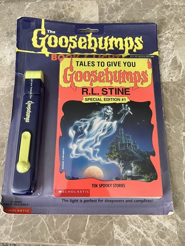 The Goosebumps Book & Light #1 Tales to Give You Goosebumps **SEALED ...