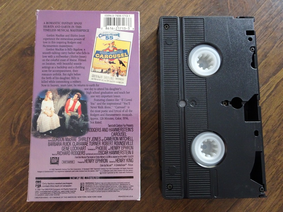 Carousel (VHS, 1991) 86162171338 | eBay