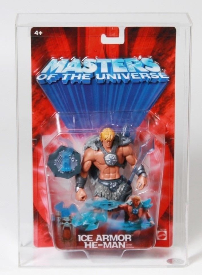 Ice Armor He-Man (MOTU 200x, Mattel) **CAS Graded 85/85/90 UC** | eBay