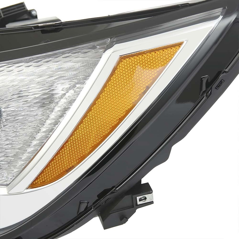 Halogen W/ LED DRL Headlight Lamp Set LH & RH Pair For 2014-2016 Buick ...