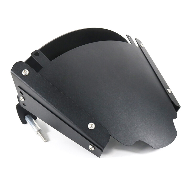 Fit For 2008-2018 Kawasaki KLR650 Height Adjust Lifter Windshield Rally ...