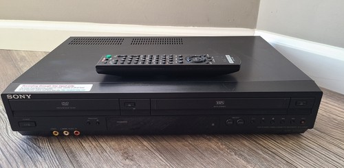 Sony SLV-D380P VCR VHS DVD Combo Player Recorder Original Remote TESTED ...