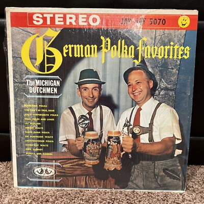 MICHIGAN DUTCHMEN - GERMAN POLKA FAVORITES - Jay Jay 5060 Polka LP - G+ ...