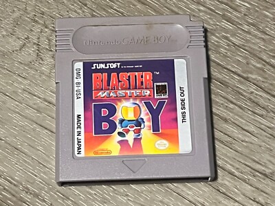 Blaster Master Boy Nintendo Game Boy Cleaned & Tested Authentic | eBay