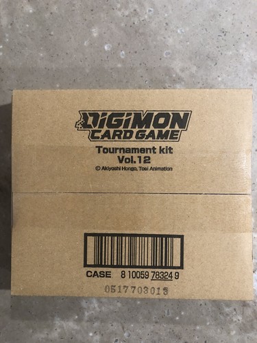 Digimon Card Game Tournament Kit Vol. 12 SEALED Box English | eBay