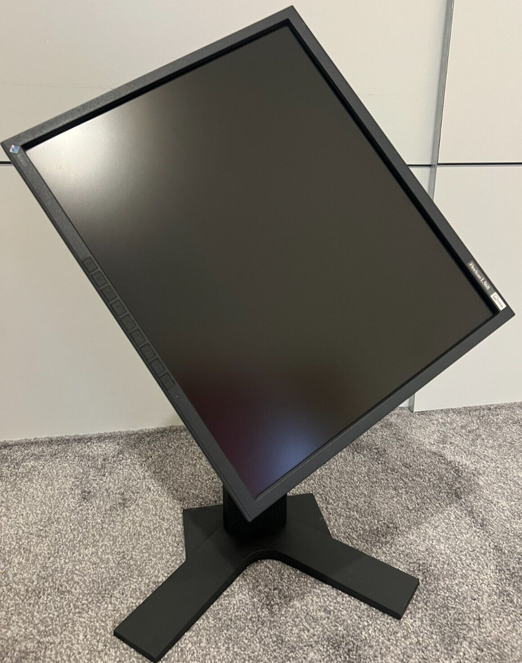 EIZO FLEXSCAN L568 17" LCD MONITOR 0FTD0701 1280x1024 DVI VGA USB PIVOT BLACK | eBay UK