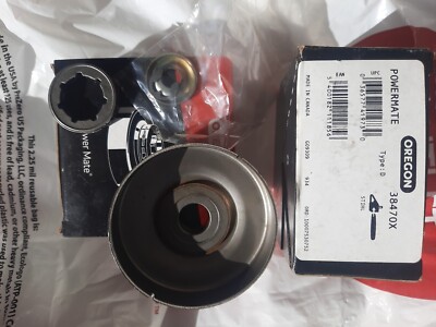 Oregon OEM 38470X PowerMate Rim Sprocket System 3/8" Pitch 7 Spline 7 ...