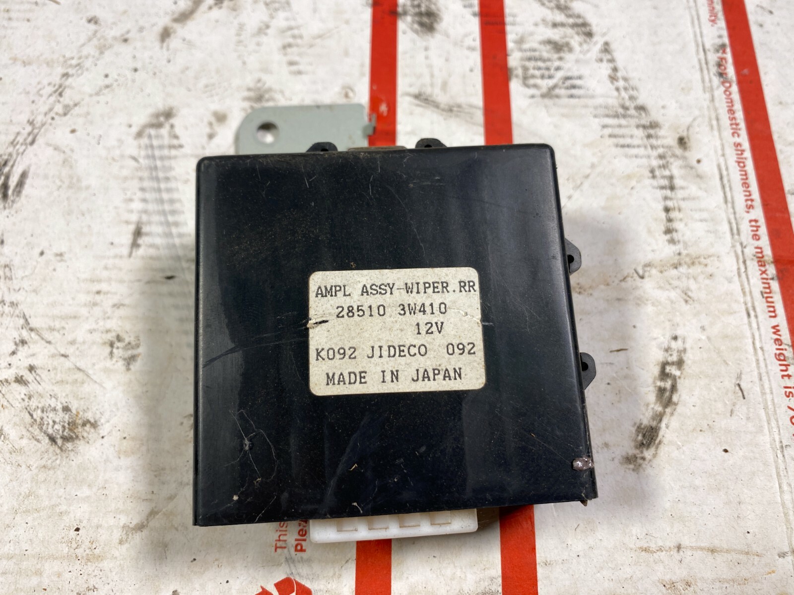 01-03 INFINTI QX4 REAR WIPER AMPLIFIER RELAY OEM 28510-3W410 OE2 | eBay