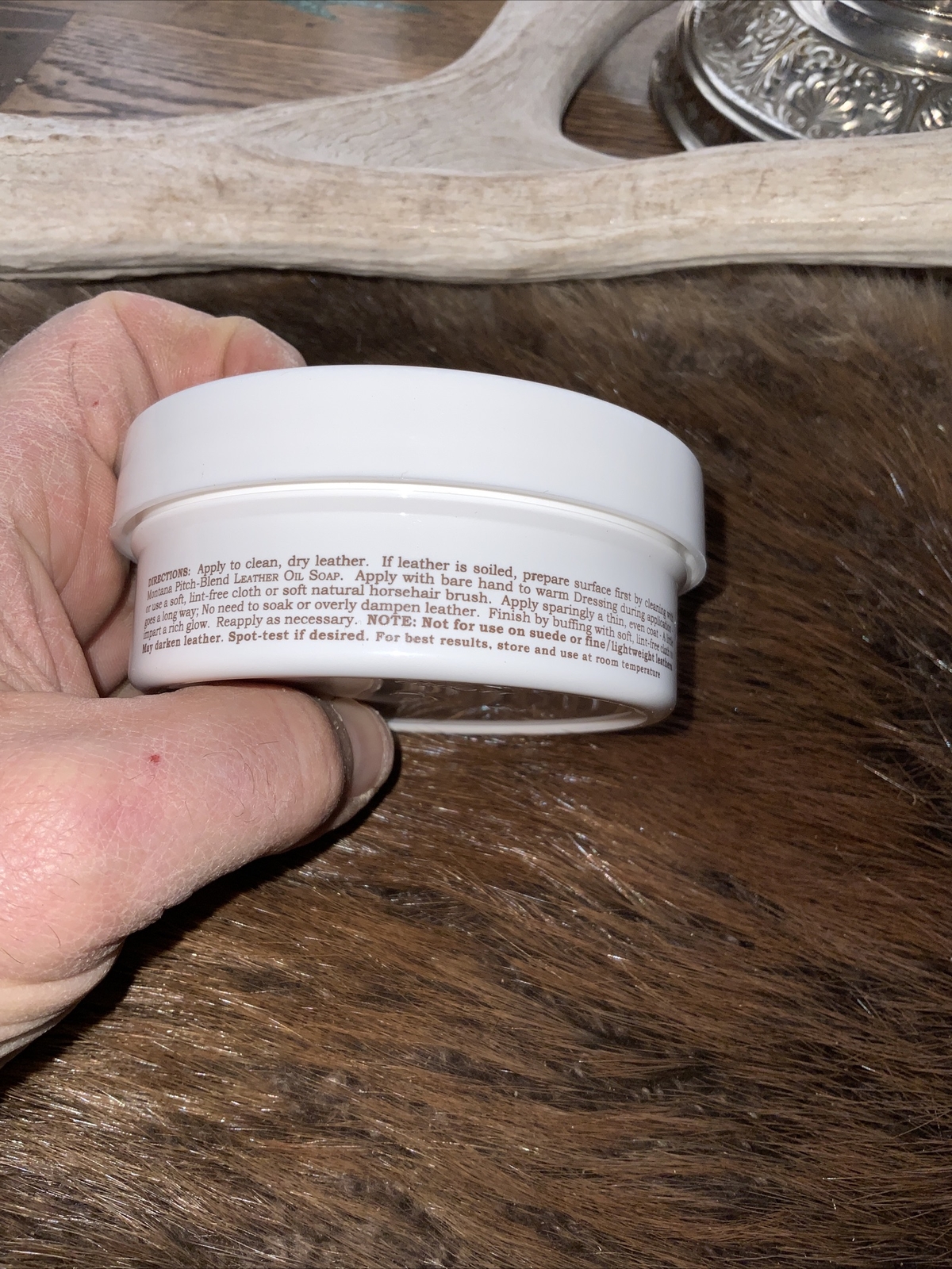 Montana Pitch Blend Leather Conditioner Paste, Boot cream, 4 Ounce ...