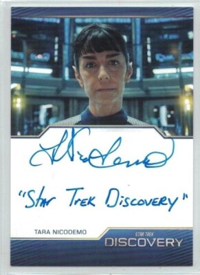 Star Trek Discovery Season 5 Inscription auto card Tara Nicodemo ST Discovery | eBay