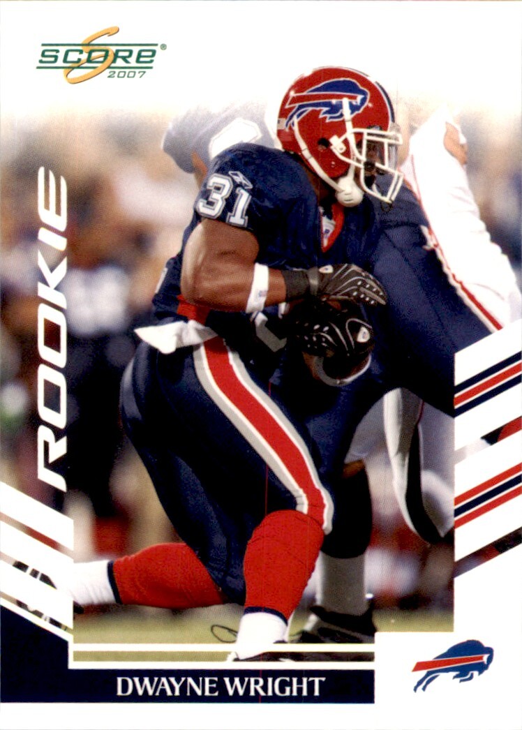 2007 SCORE DWAYNE WRIGHT BUFFALO BILLS #393 | eBay