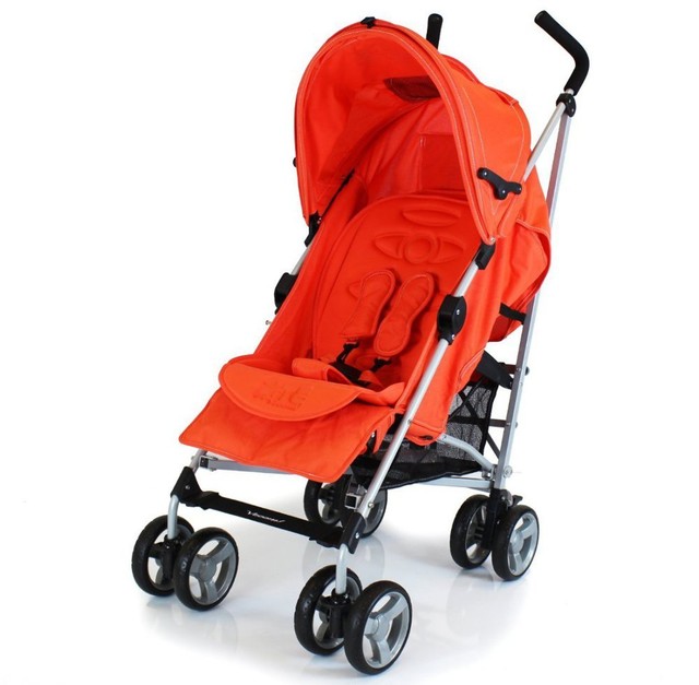 Zeta Vooom Stroller Orange Luxury Padded Liner for sale online | eBay