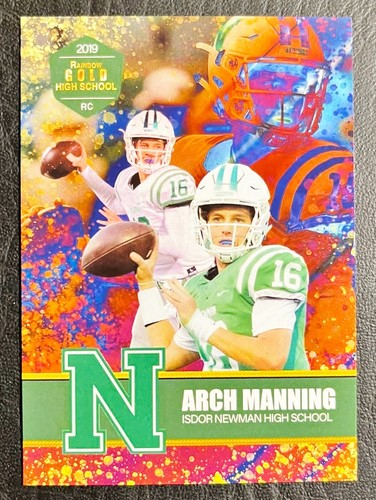 2022 Rookie Prospect Gold Arch Manning Promo Rookie Mint Condition | eBay