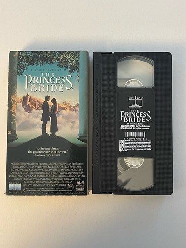 The Princess Bride VHS - 1987 First Release - Vintage Video Tape | eBay