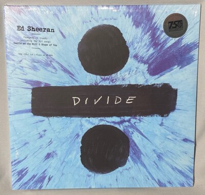 LP ED SHEERAN Divide (180g 2LP VINYL, 45 rpm, 2017) NEW MINT SEALED ...