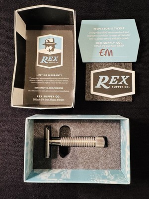 Rex Envoy DE Safety Razor “Stainless Steel” | eBay