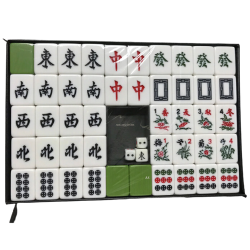 NEW Taiwanese style authentic mahjong tiles for home use with 2dice ...