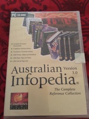 AUSTRALIAN INFOPEDIA VERSION 3.0 THE COMPLETE REFERENCE COLLECTION PC ...