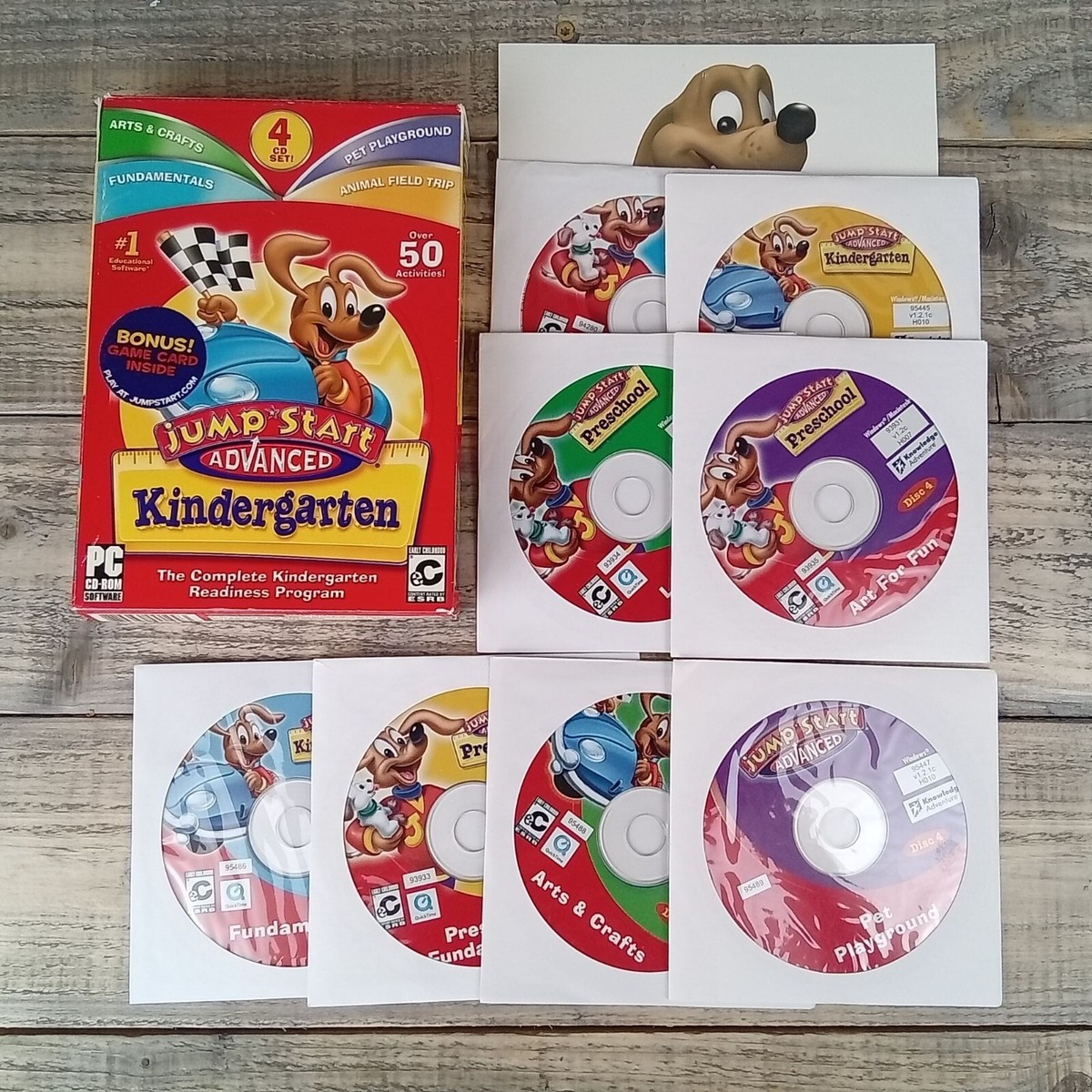 Jump Start Advanced Preschool Dvd Blue