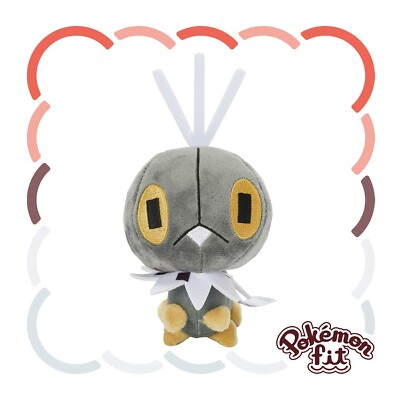 Pokemon Center Fit Plush Doll - Scatterbug 4in Bug Insect Grey Kalos ...