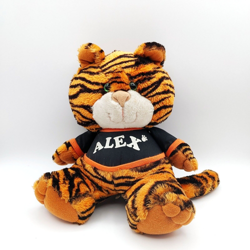 Vintage 1993 AVON ALEX the Roaring / Purring Sound Tiger 10" Plush ...