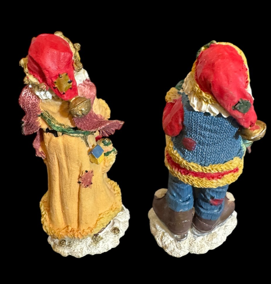 Vintage 2 Santa Figurine In Box Gift Collections NIB | eBay