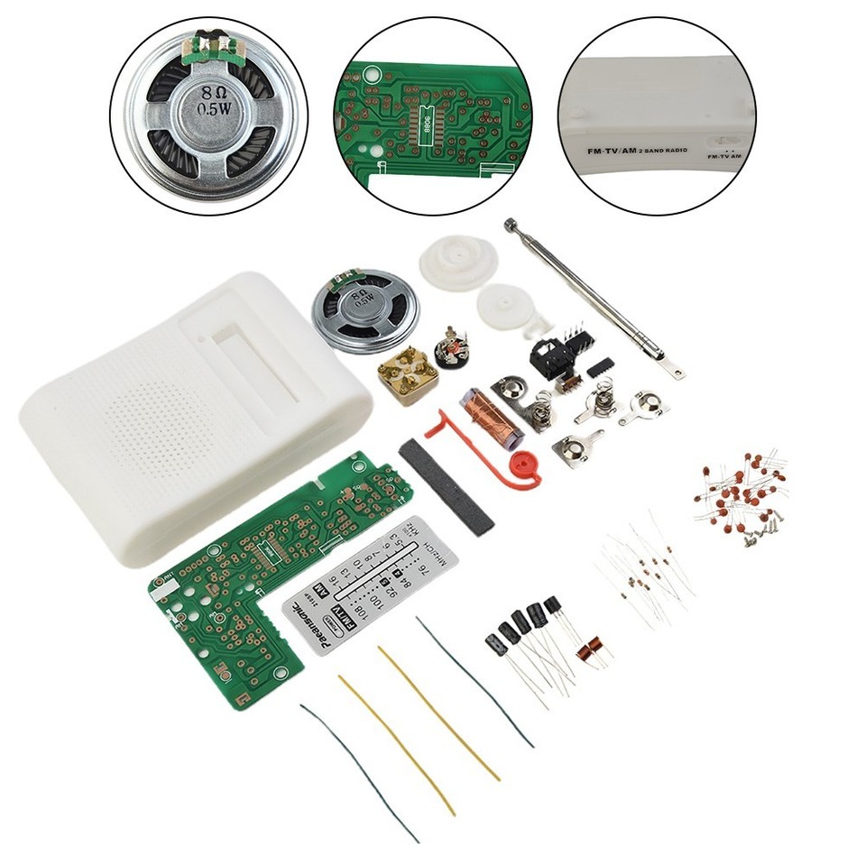 For Educational Purposes DIY Radio Assembly AM/FM Receiver Campus Radio ...