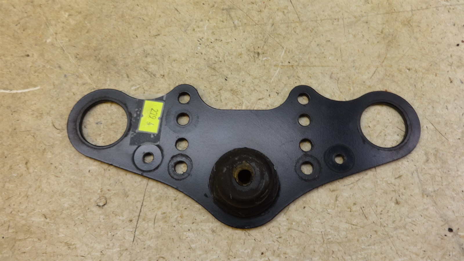 1981 BMW R100 RT Airhead RS S279-4. triple tree steering stem clamp ...