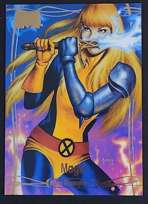 MAGIK #5 2023(2024) UD Marvel Masterpieces XL 5x7 BASE LEVEL 1 JUSKO | eBay