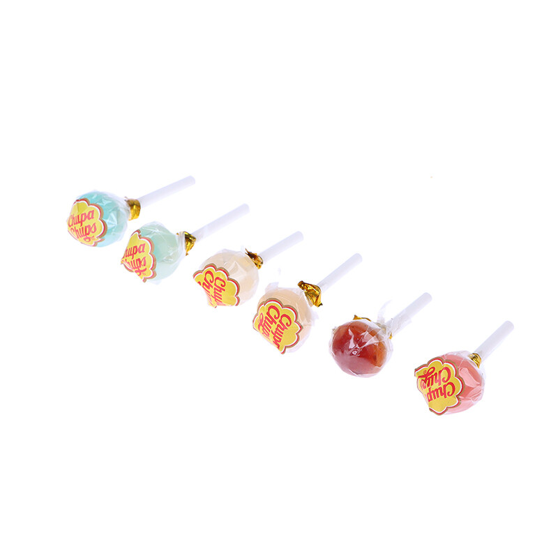 1/12 Dollhouse Mini Lollipops Model Dollhouse Candy Food Toys Dolls ...