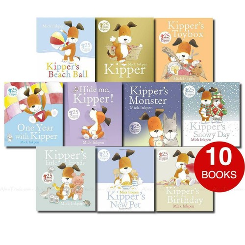 Kipper The Dog Mick Inkpen Children Child Kids Stories 10 Books ...
