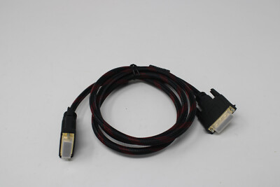 Yaesu FT-710 DVI to DVI 5 foot Braided Video Cable for External Monitor ...