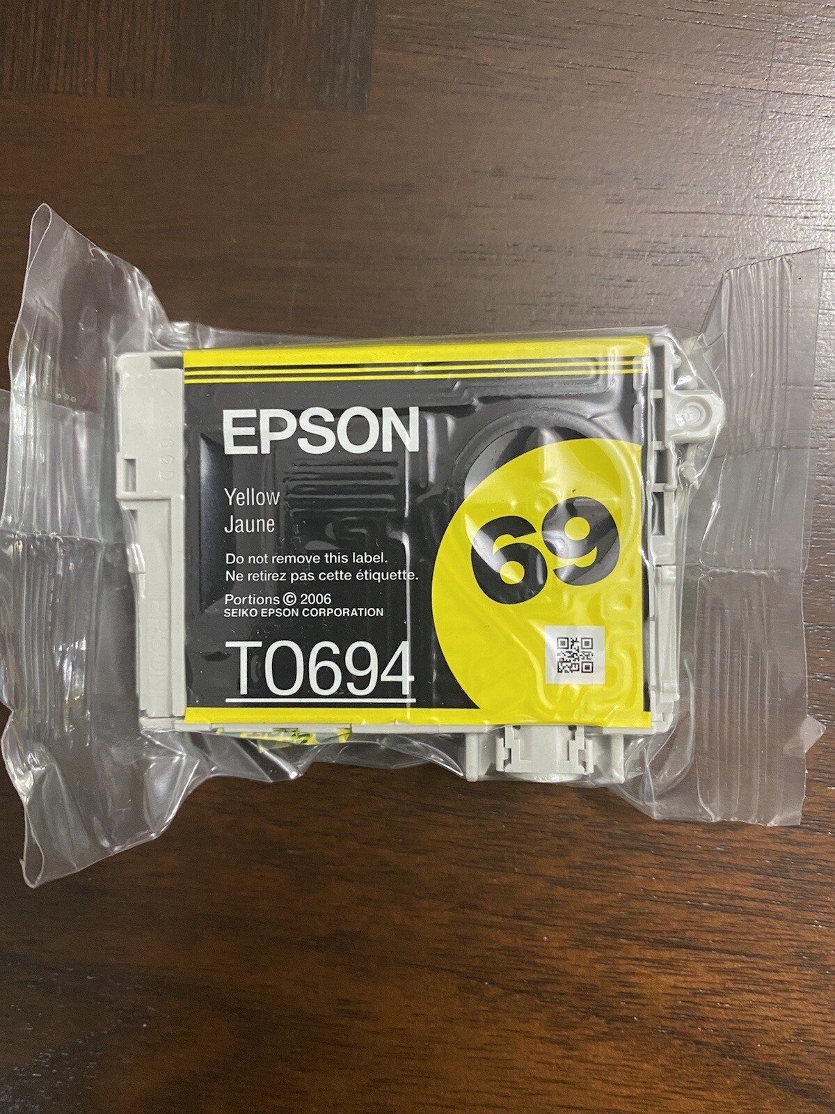 Genuine Epson ink T0694-Yellow. Factory Sealed | eBay