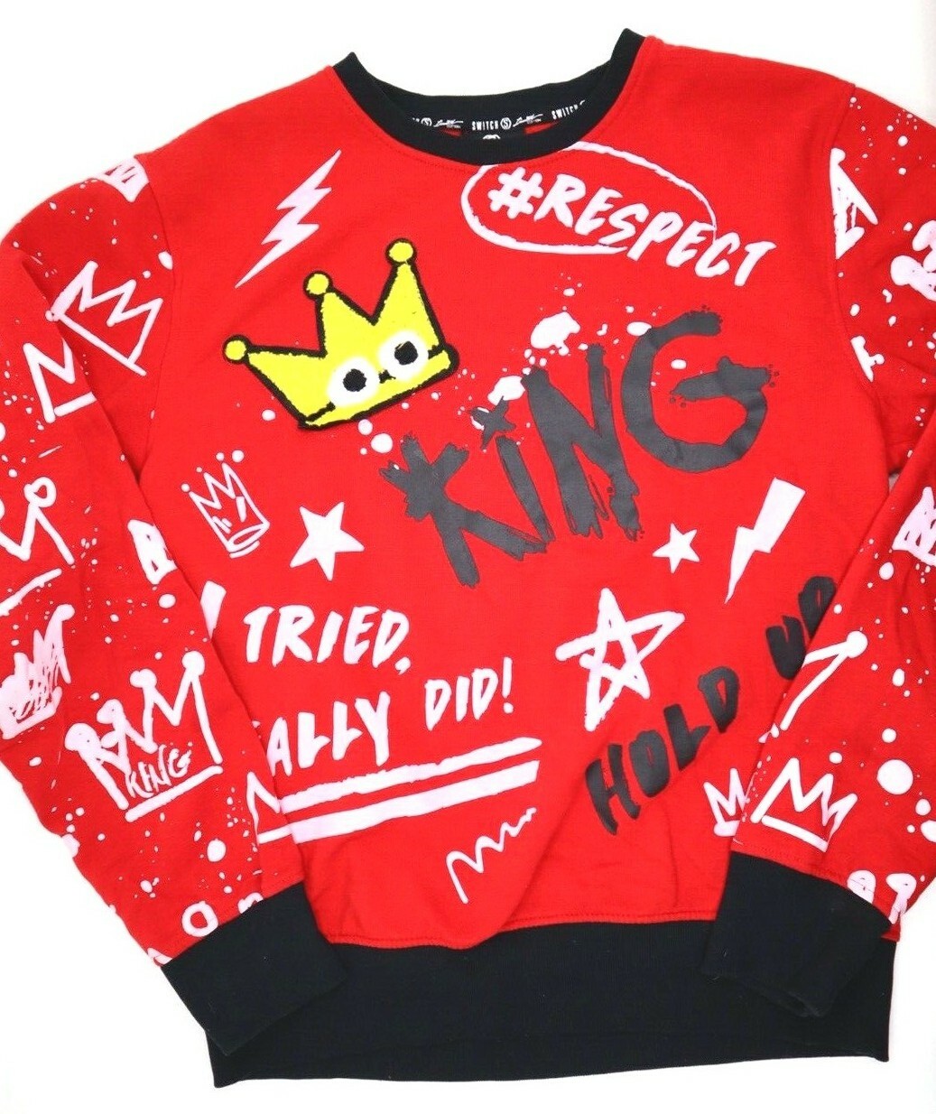 Switch Remarkable Med - Lg King Crown Logo Long Sleev… - Gem